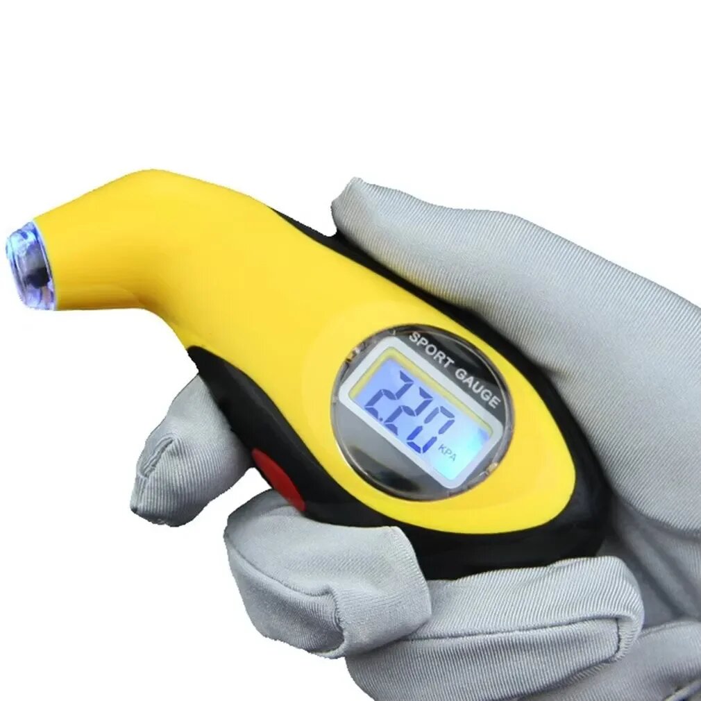 Цифровой манометр для шин с ЖК-дисплеем, NEW