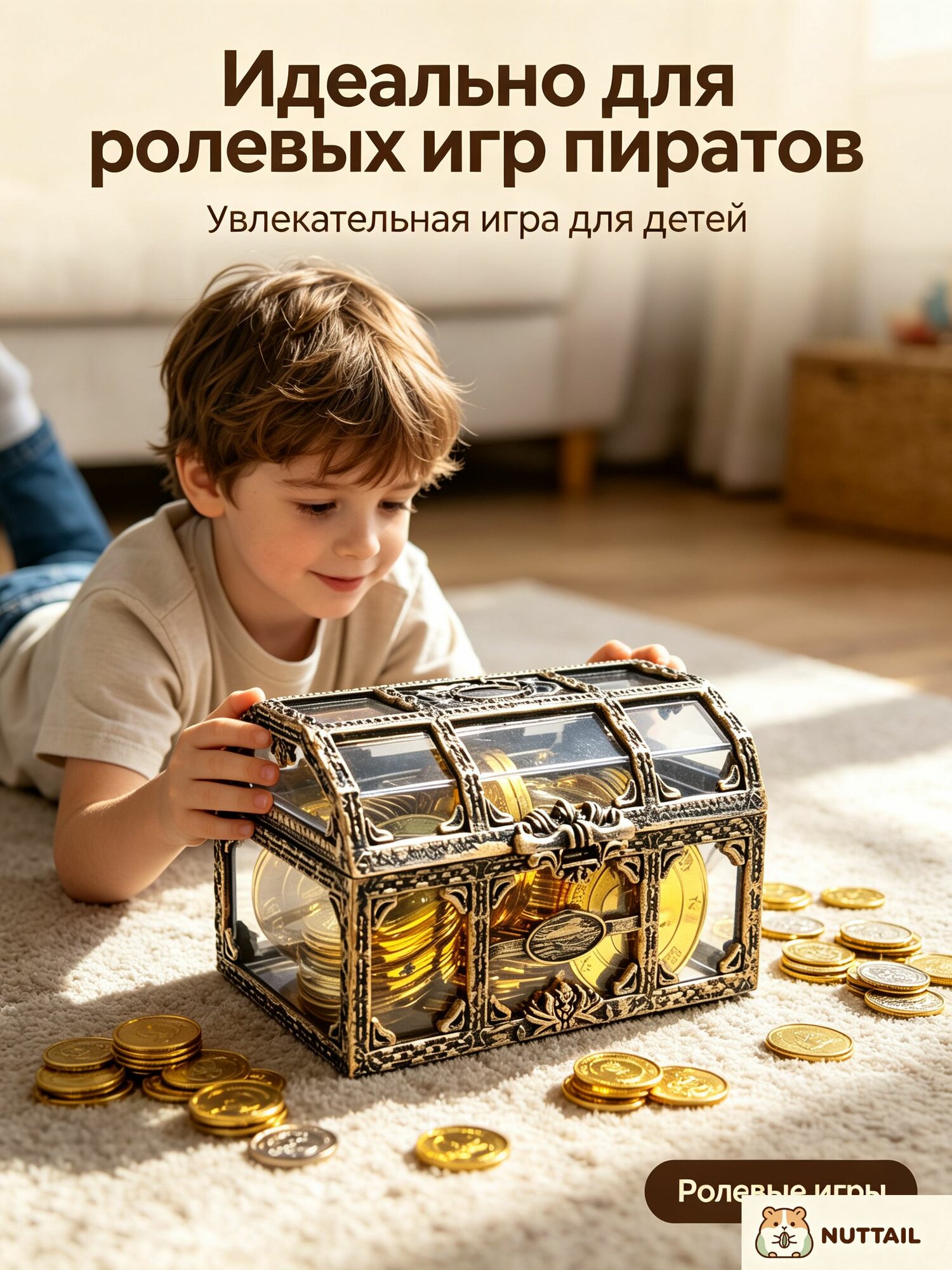 Копилка для денег, 1 шт, Артикул: 5588235977, Материал: ABS пластик