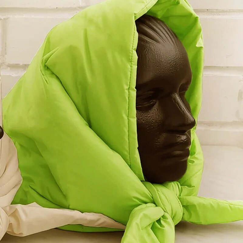 Женский зимний шарф-капюшон Couverture Зеленый, light green
