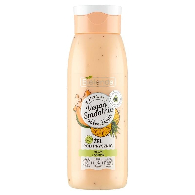 Гель для душа Bielenda Vegan Smoothie, дыня и ананас, 400 мл