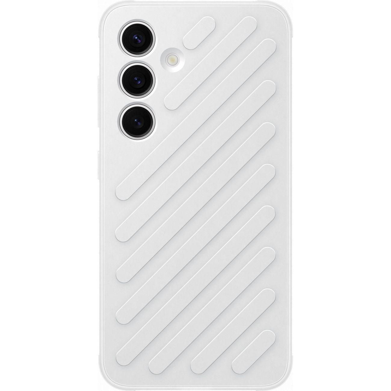 Чехол-накладка Samsung Shield Case S24 светло-серый