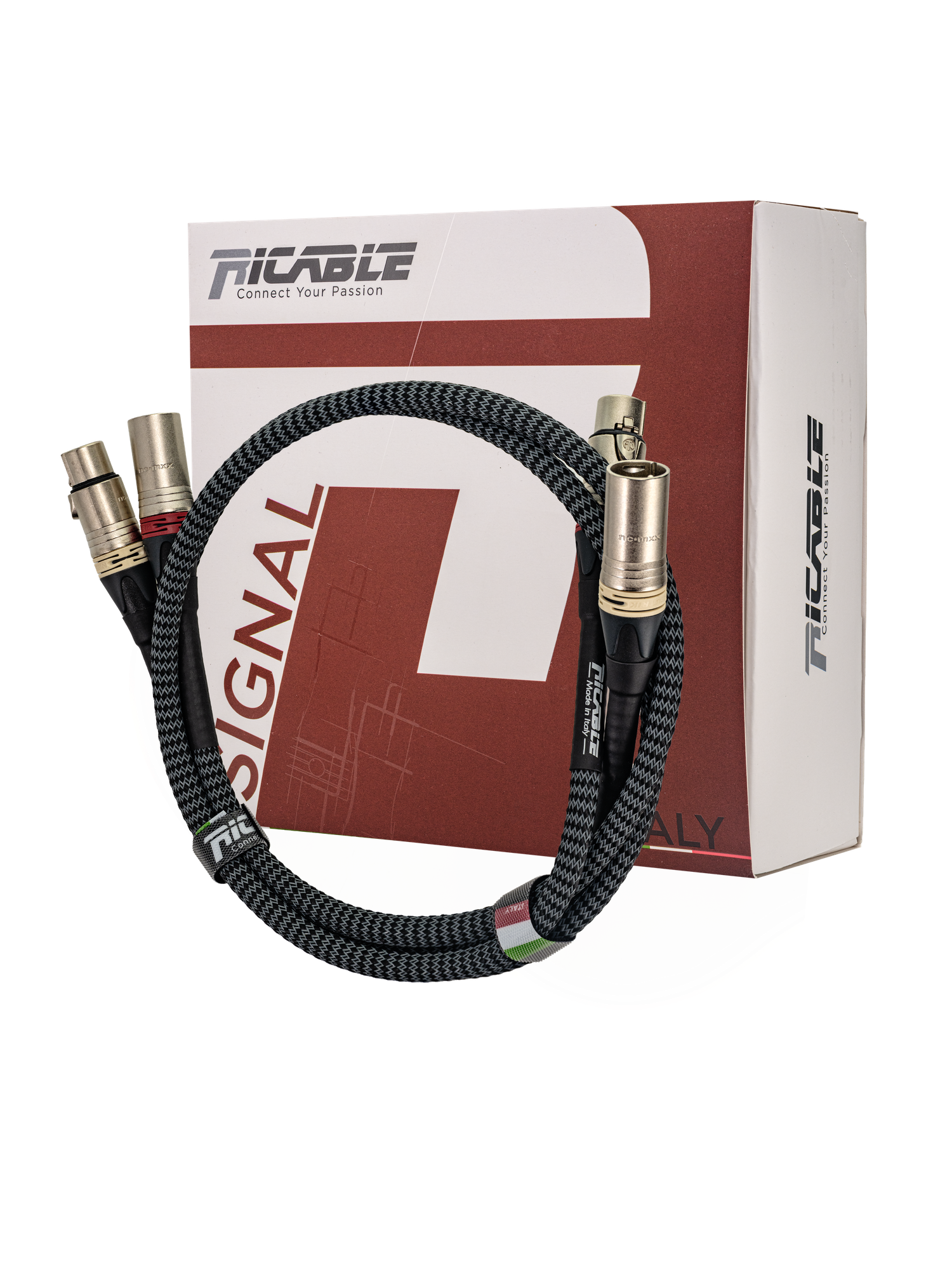 Кабель межблочный аудио Ricable Magnus Signal XLR 2 x 0,5 m