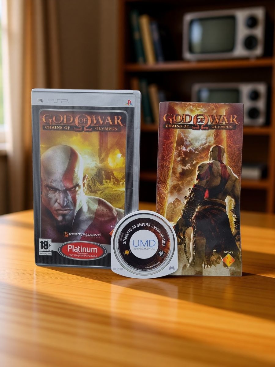 Игра для PSP God of War: Chains of Olympus (God of War: Цепи Олимпа)