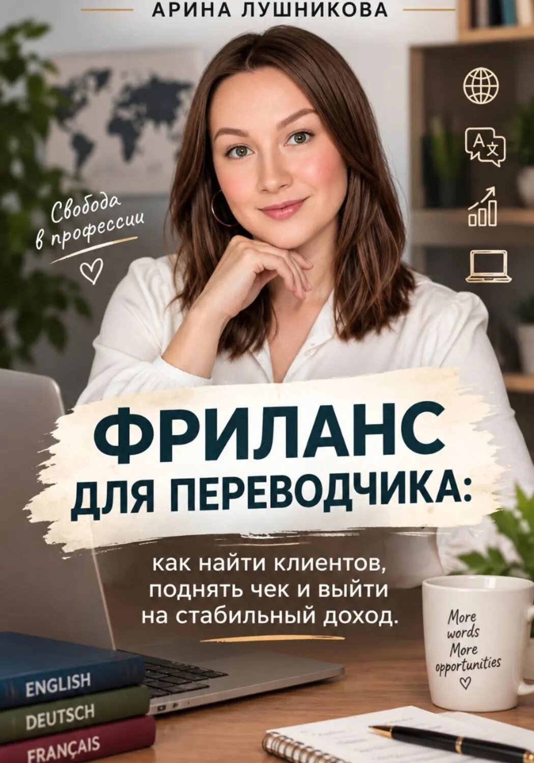 Фриланс для переводчика: как найти клиентов, поднять чек и выйти на стабильный доход. [Цифровая книга]