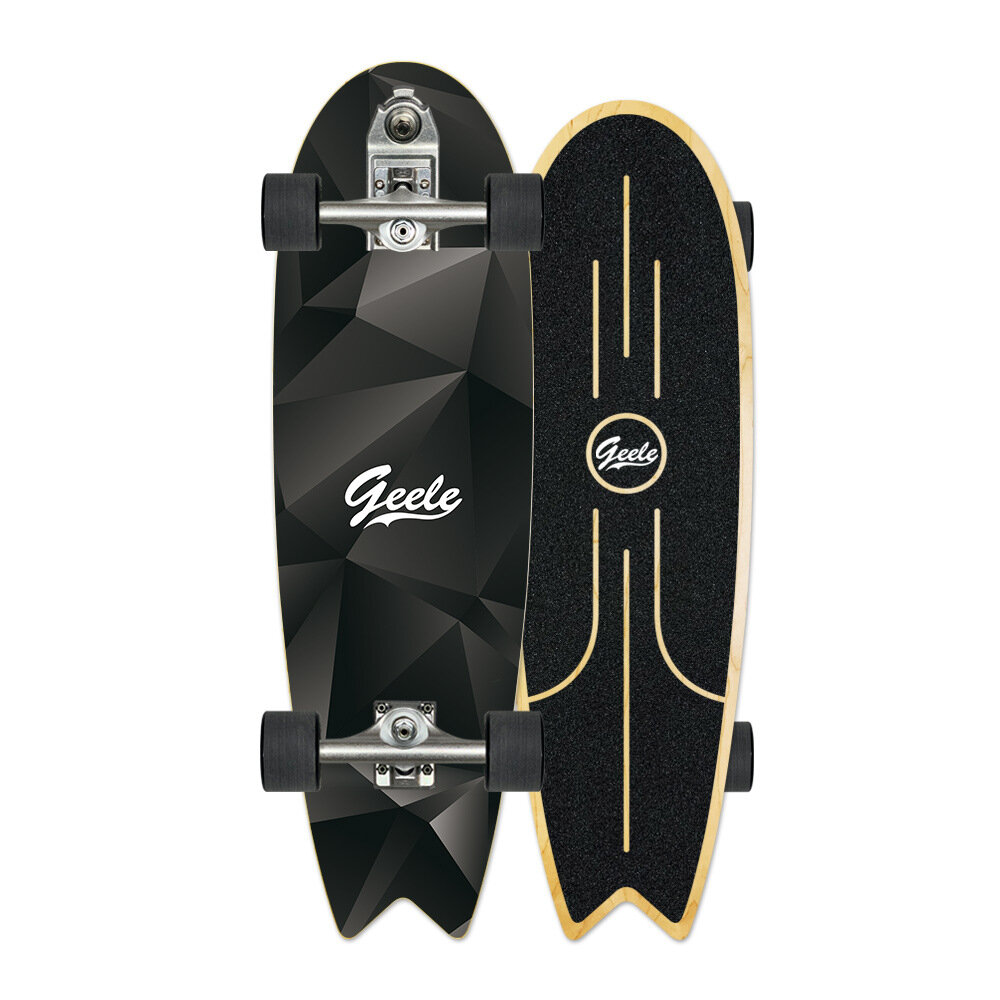 Geele Carver Yow Land Surfboard V7 Professional Adult No-Pedal Simulator Surfboard 33-inch