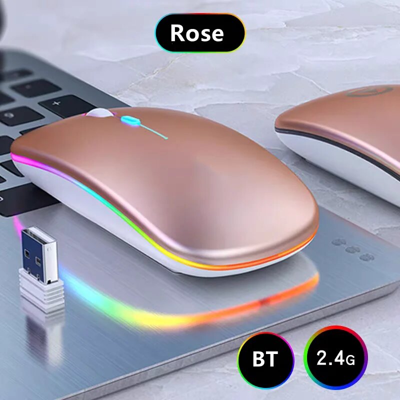 Беспроводная игровая мышь Logitech G203 LIGHTSYNC Rose