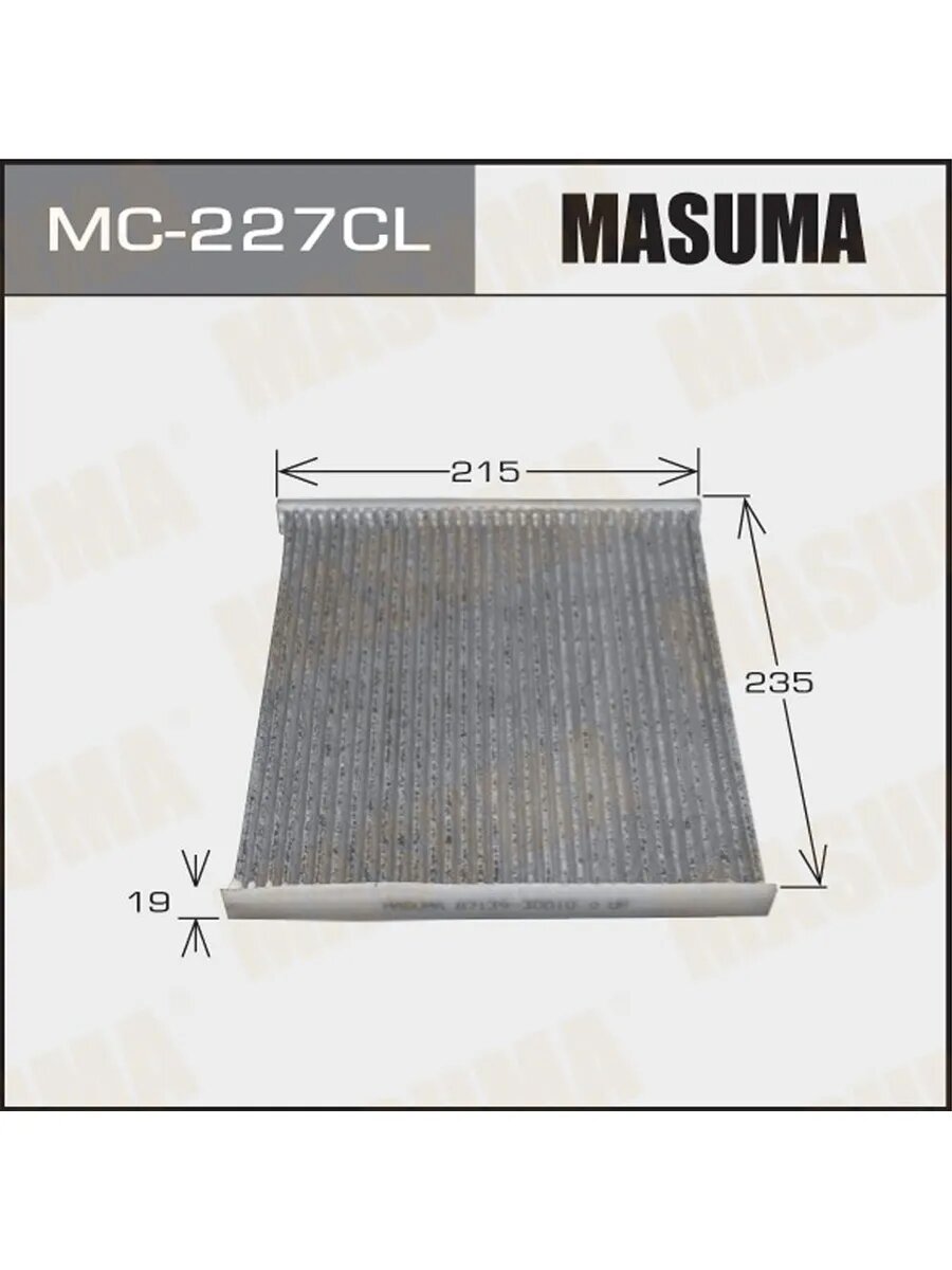 Фильтр салона для а/м Toyota Altezza 98-05, Crown 00-, арт. MC227CL