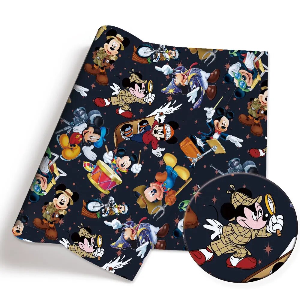 BEAST KINGDOM тканевая композиция с мультяшными принтами для рукоделия 140x50 см 100 cotton, 48367