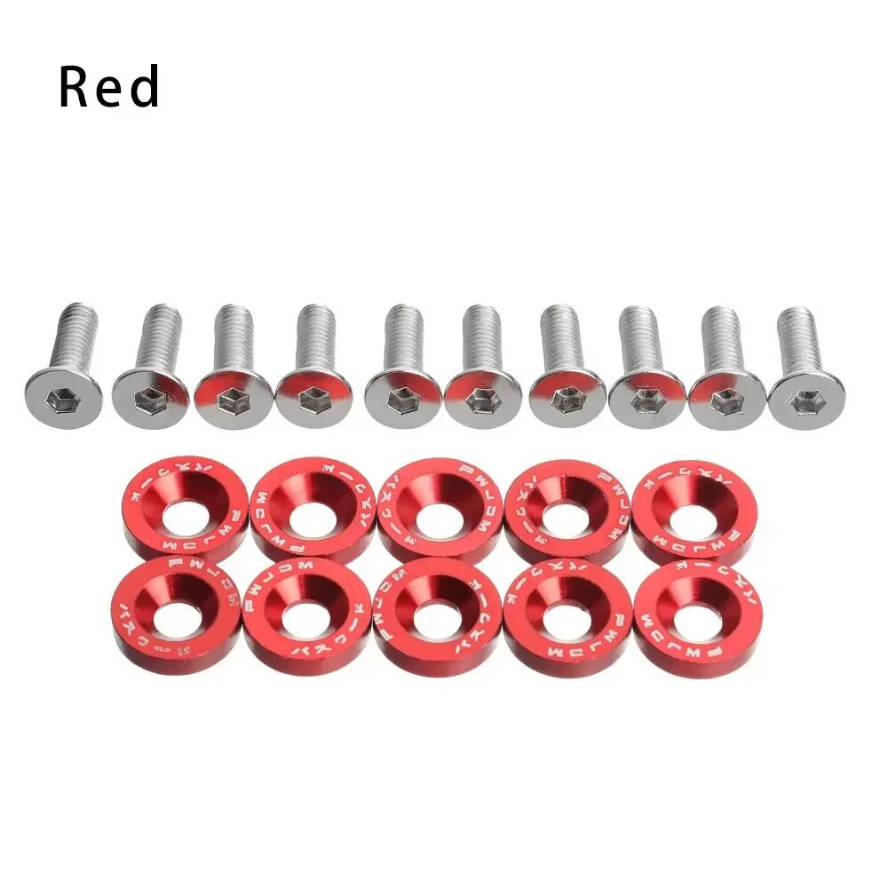 Алюминиевые винты для руля самоката Dualtron 10pcs Red