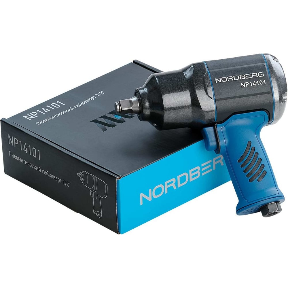 Ударный пневмогайковерт NORDBERG 1/2", 1300 Нм NP14101