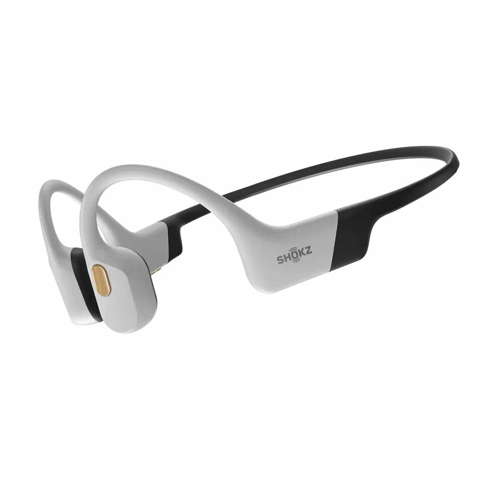 Наушники беспроводные SHOKZ OpenSwim Pro S710, для плавания, с костной проводимостью, белый/чёрный