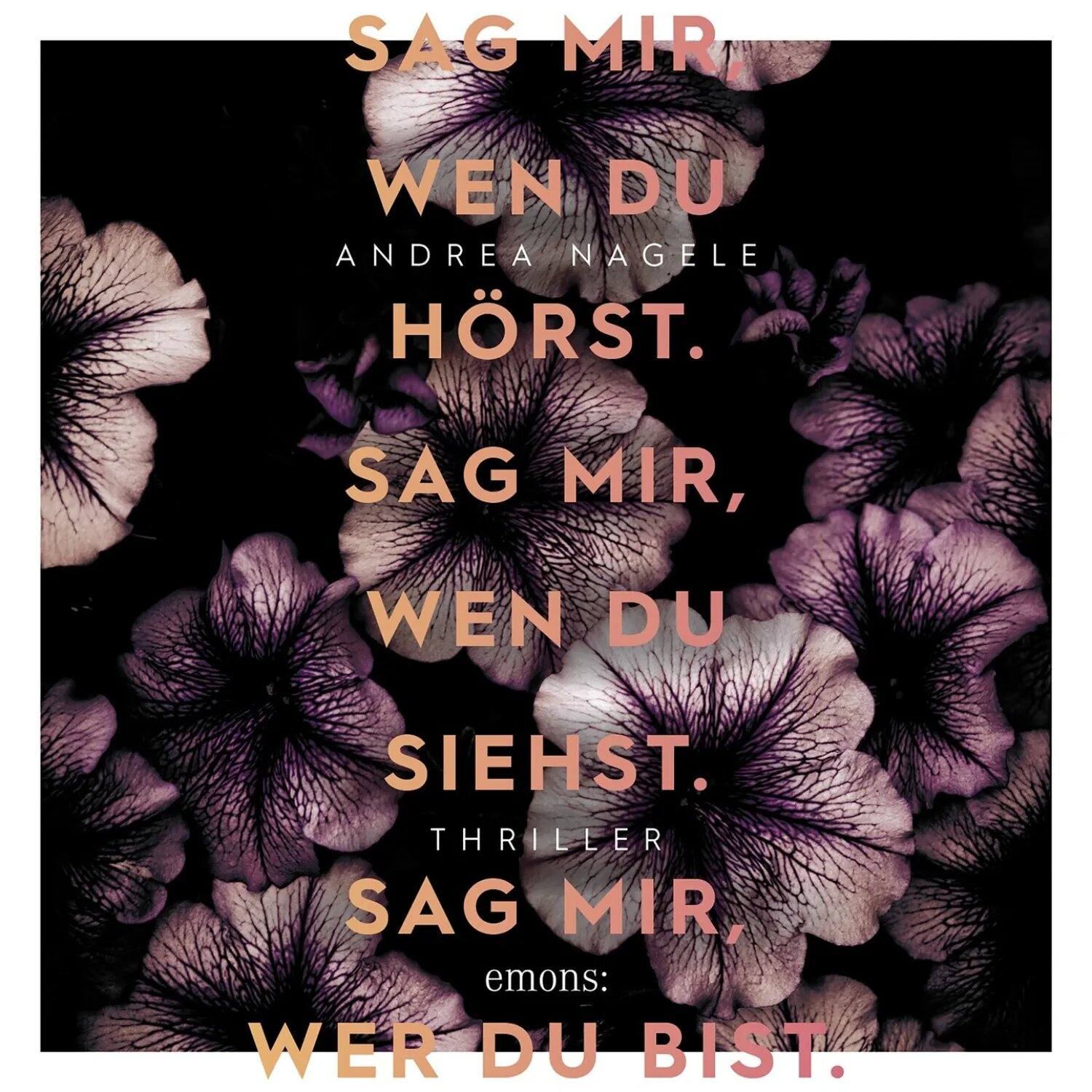 Sag mir, wen du hörst. Sag mir, wen du siehst. Sag mir, wer du bist. - Thriller (Ungekürzt) [Аудиокнига]