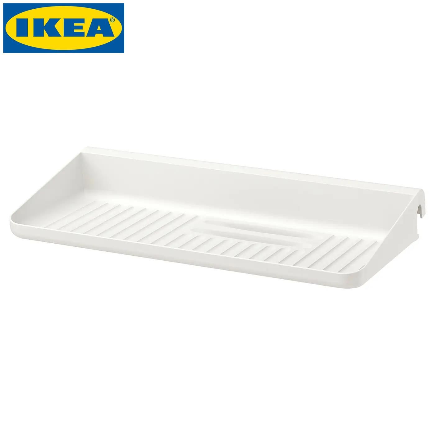 IKEA Рейлинг для кухни, ванной 15 см х 36.5 см х 7 см 1 предм. полипропилен белый