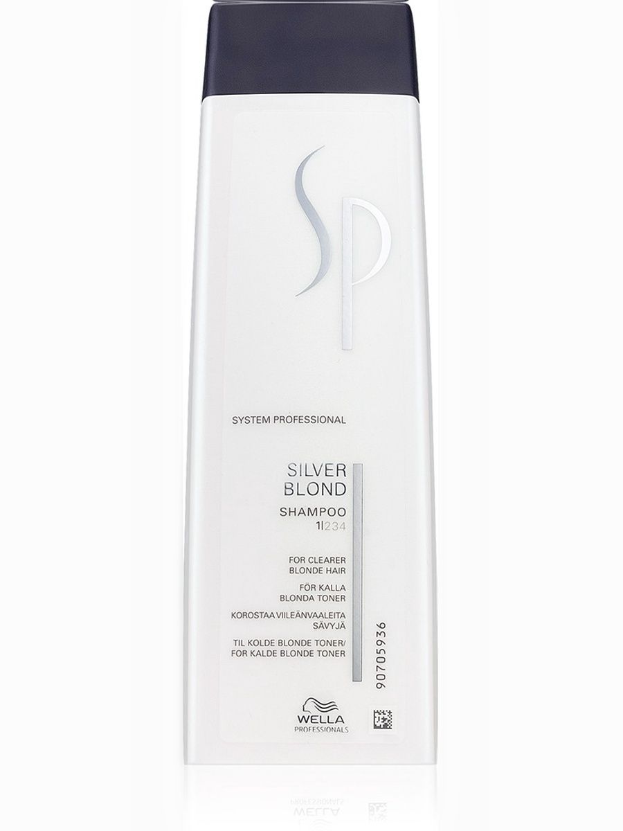Wella Professionals SP Шампунь серебристый для холодного блонда Silver Blond, 250 мл
