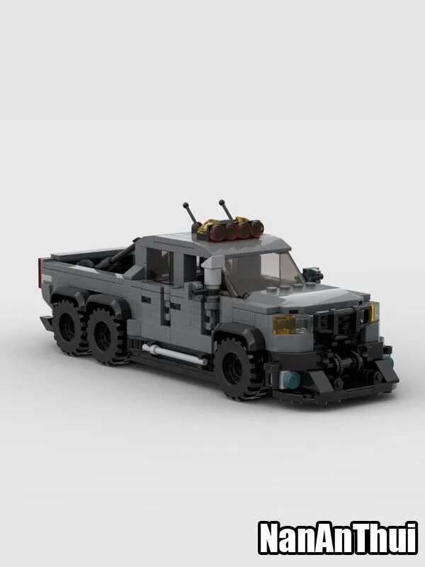 Конструктор пластиковый Ford Raptor 6*6 Moc, 500 деталей, транспорт и техника