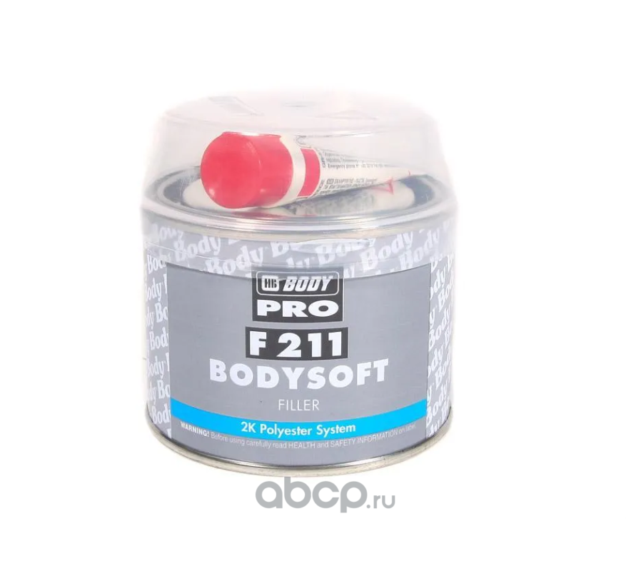 Х. Шпатлевка Body PRO F211 SOFT (0.25кг) HB BODY 2112300000