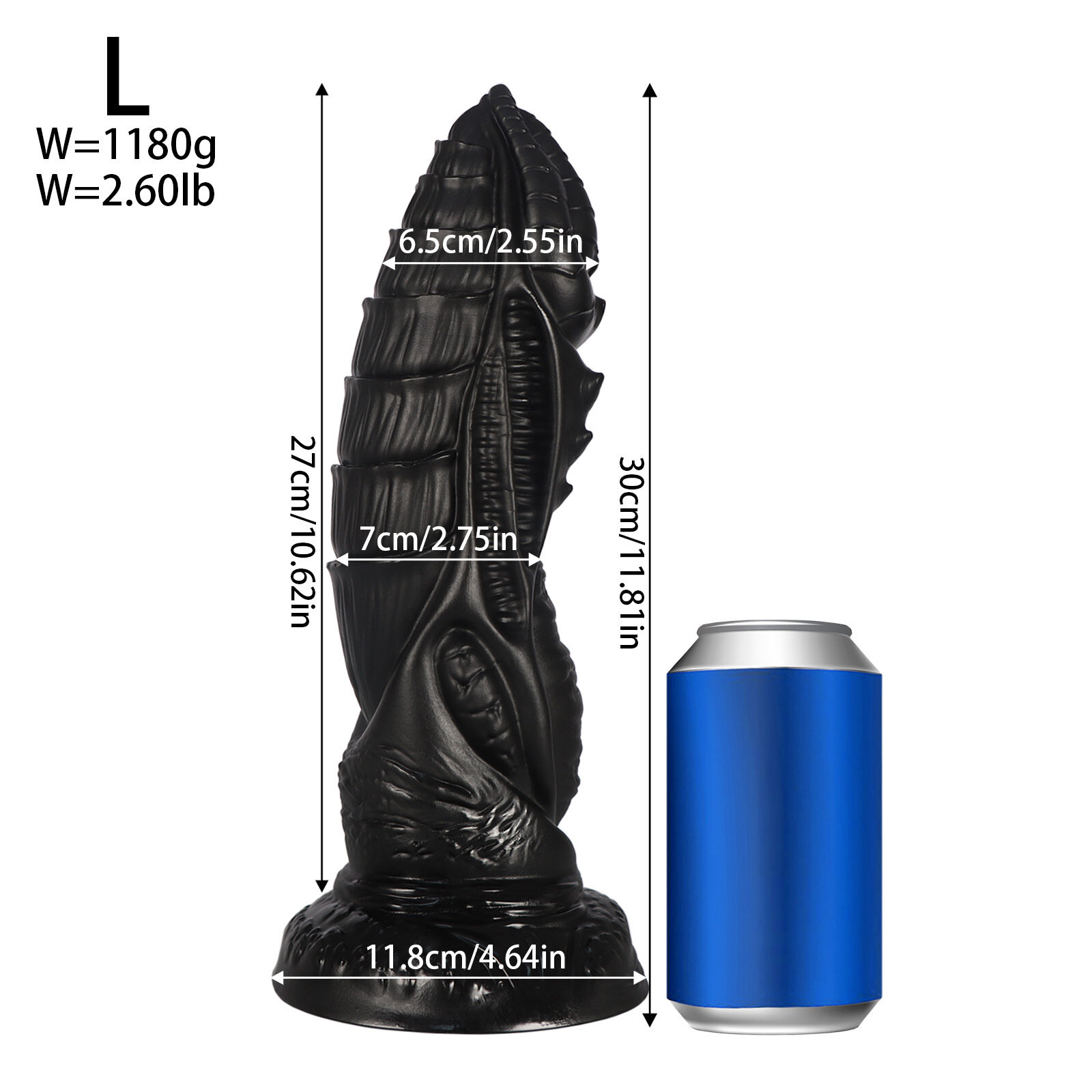 Новый oversized анальный плаг для анальной игры унисекс реалистичный расширитель анального канала Размер：Большой