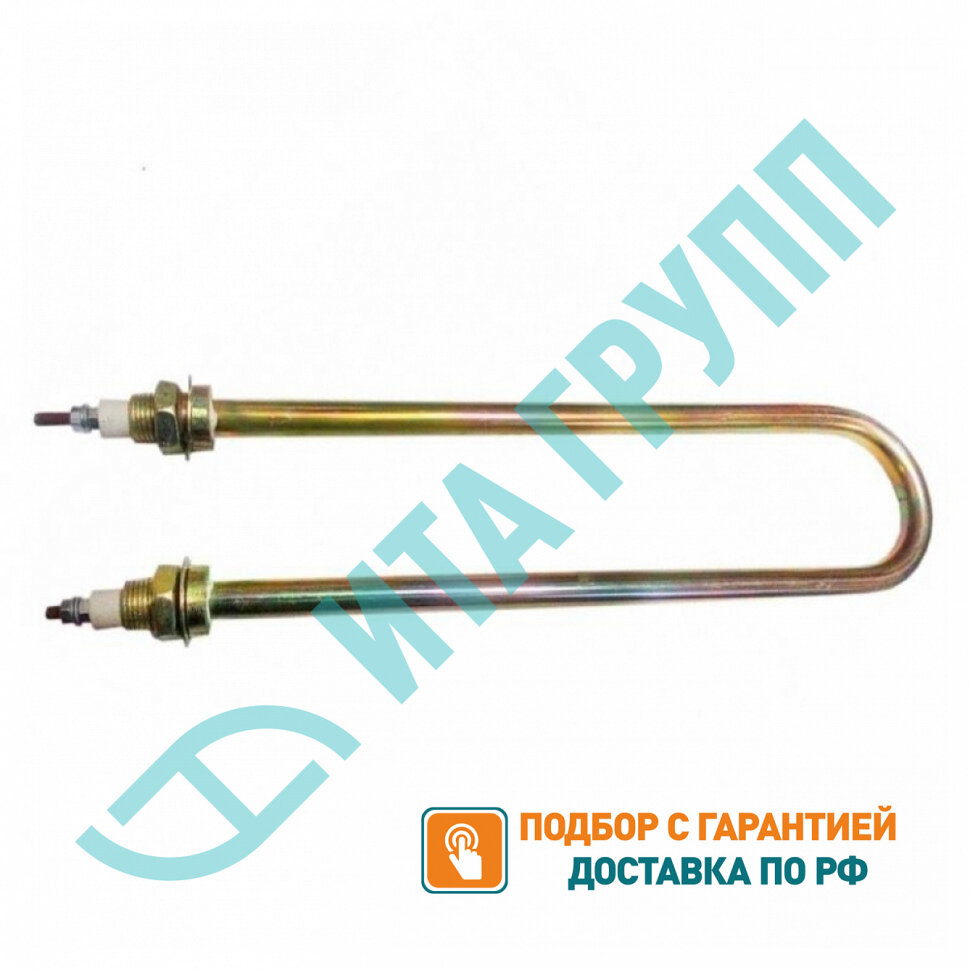 ТЭН для нагрева воды 3,5кВт, L310мм 42A 13/3,5 P 220 Ф2, оцинкованный, 04.352