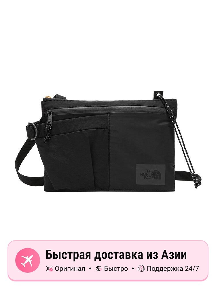 Сумка кроссбоди женская THE NORTH FACE из нейлона, черная, 3.1L