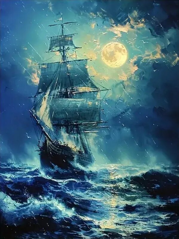 Картина по номерам 40х50 см / Ivan Konstantinovich Aivazovsky /холст на подрамнике, Очень подходит для отделки стен