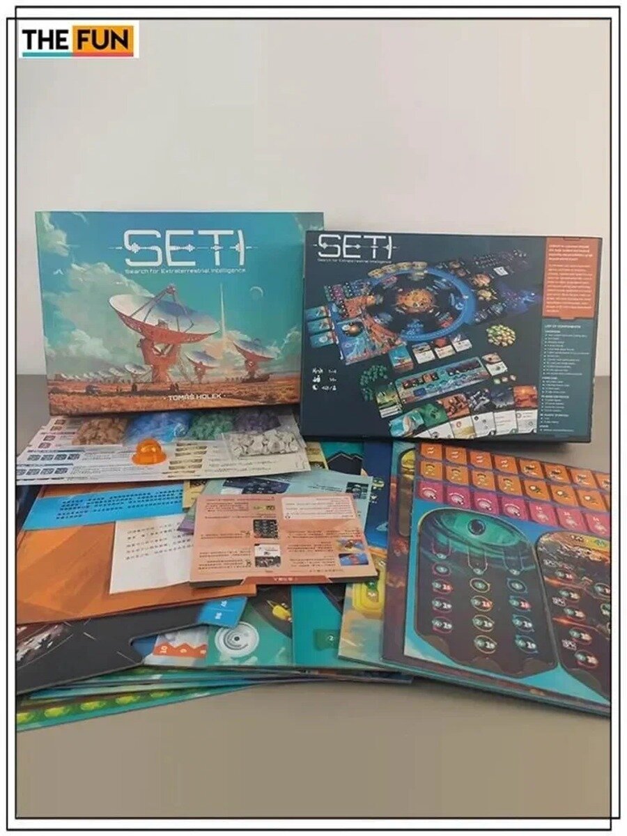 Настольная Карточная Игра Настольная SETI Игра (Карточная) Новая Версия Игры