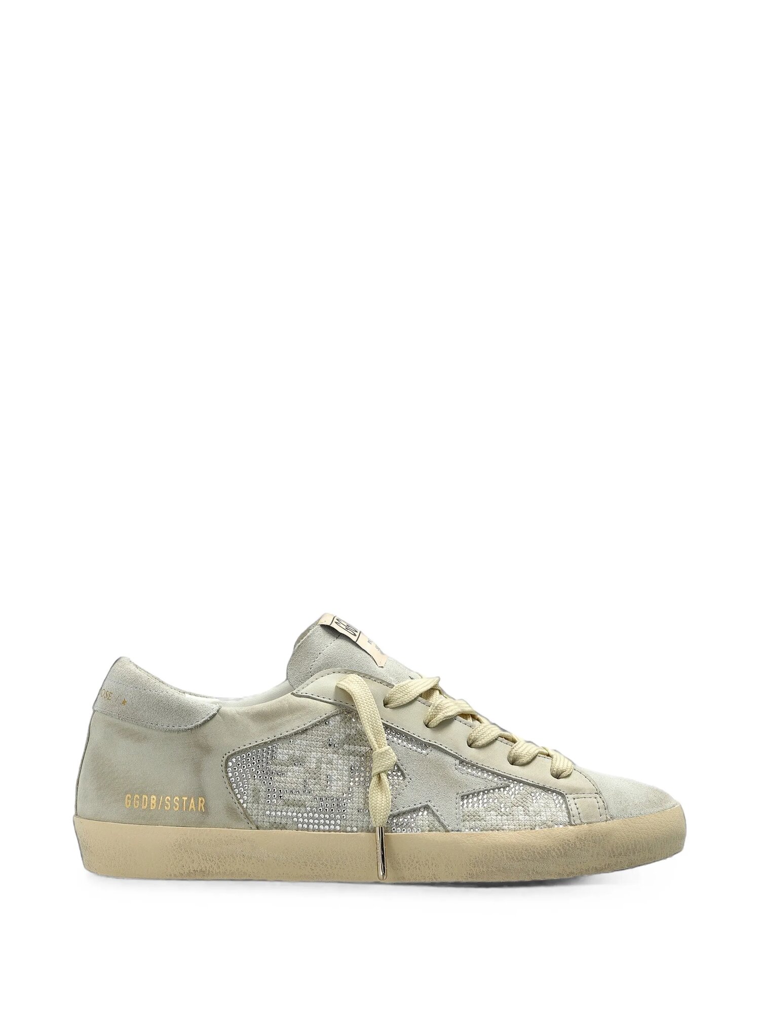 Кроссовки Super-Star crystal-embellished sneakers