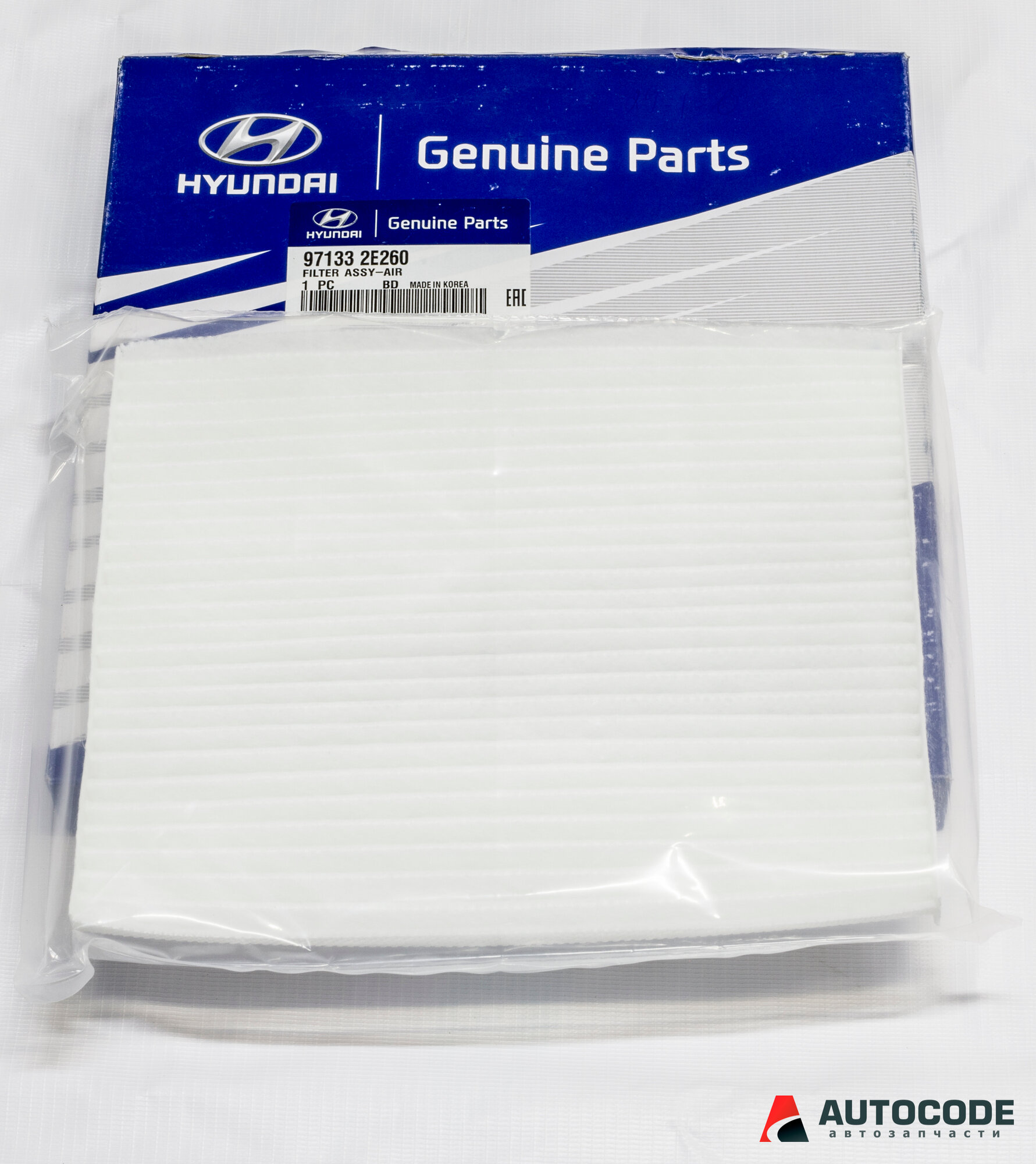 Фильтр воздушный hyundai/kia 971332e260 Hyundai-Kia 97133-2E260