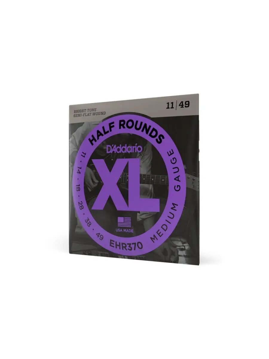 D ADDARIO EHR370 Half Rounds Струны для электрогитары, Medium, сталь