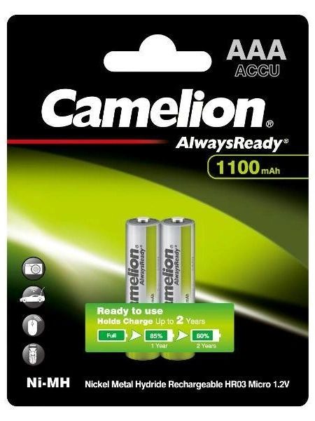 Аккумулятор Camelion NH-AAA1100BP2