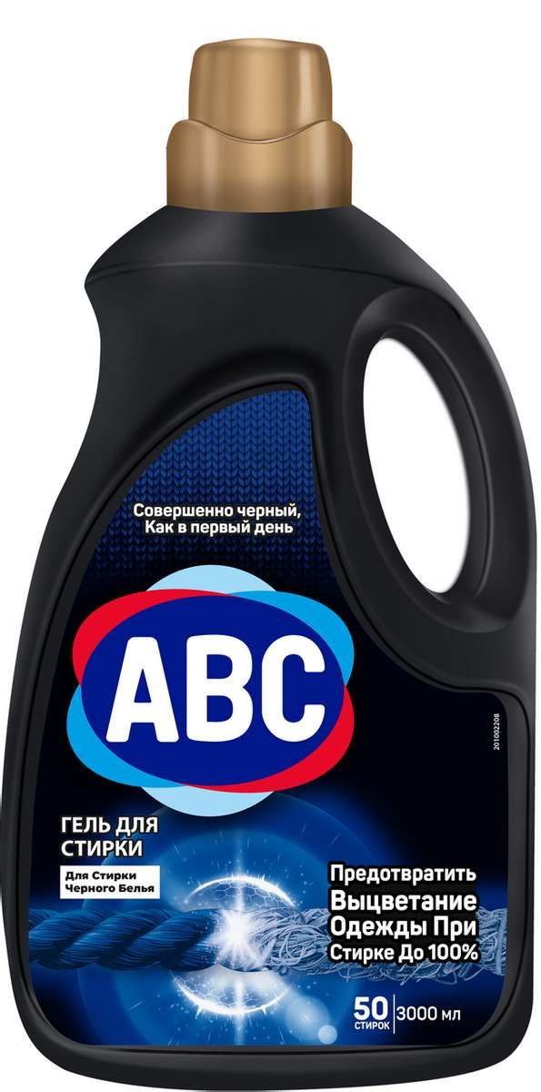 ABC Гель для стирки для темных тканей, 3 л