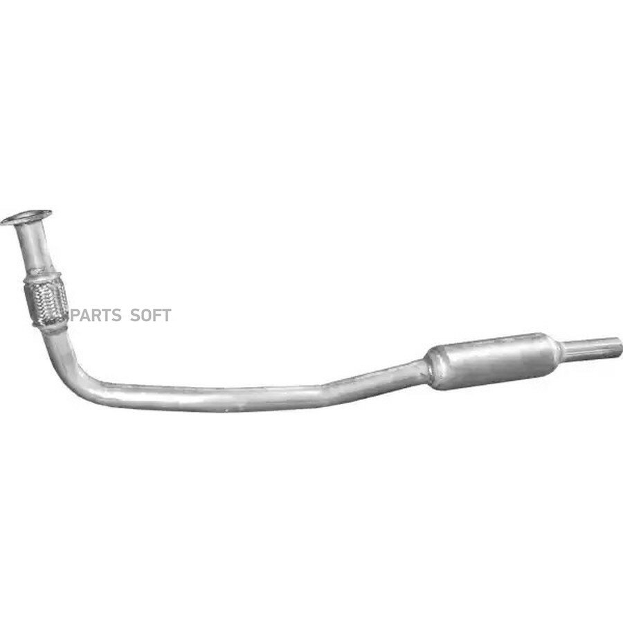 Глушитель замена катализатора VW Polo 1.0i, 1.3i, 1.4i 94-99, Lupo 1.0i 98-00, Seat Aros 1.0i, 1.4i 97-00 от официального дистрибьютора, POLMOSTROW, артикул 30435