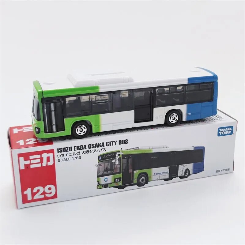Машинка модель TAKARA TOMY Tomica Isuzu Erga City Bus alloy car model