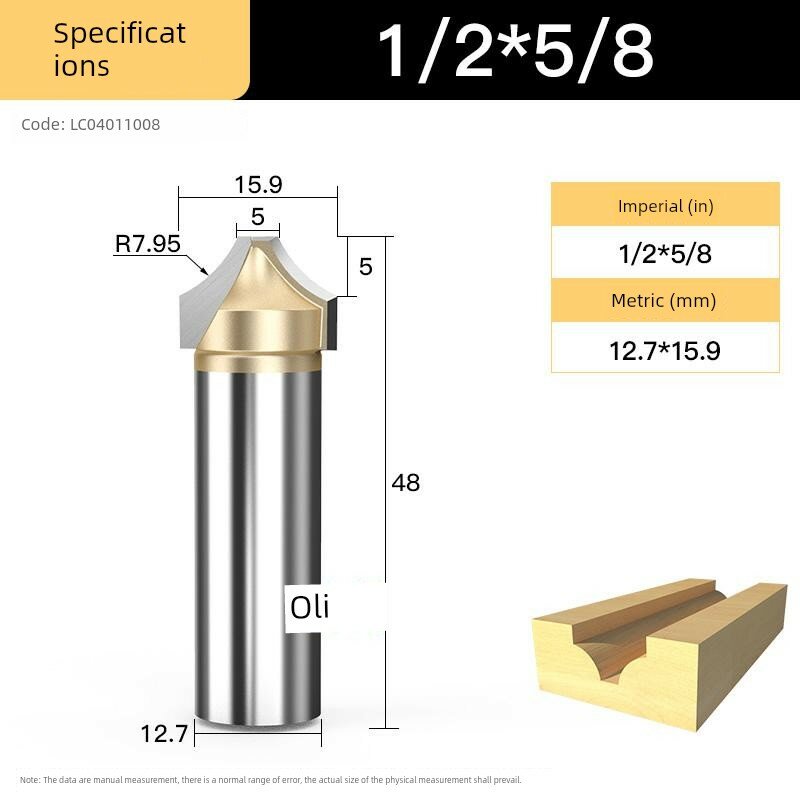 Профессиональная открытая стамеска для деревообработки 1/2" x 5/8" Набор из двух штук для резьбы и мебели