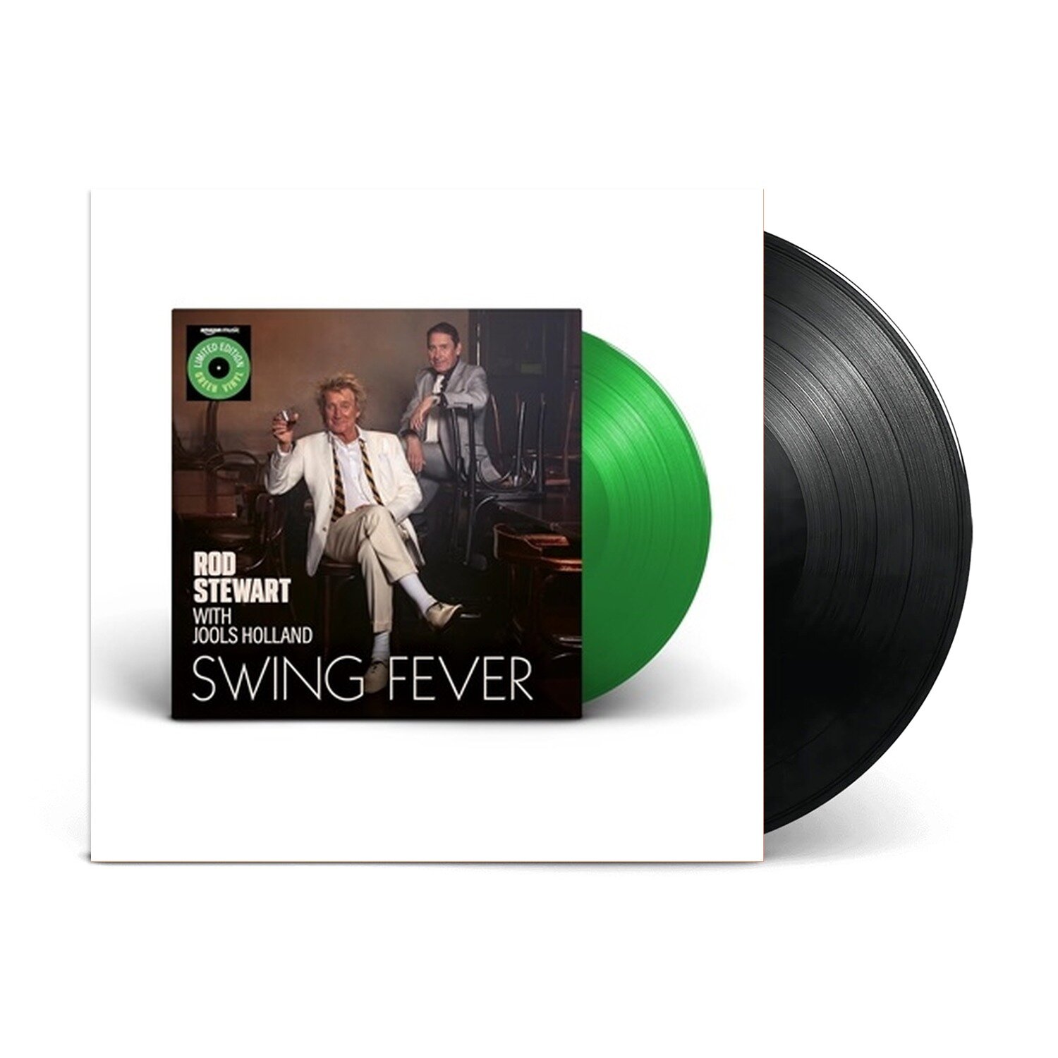 Виниловая пластинка Rod Stewart With Jools Holland - Swing Fever /> LP, Album, Limited Edition, Green