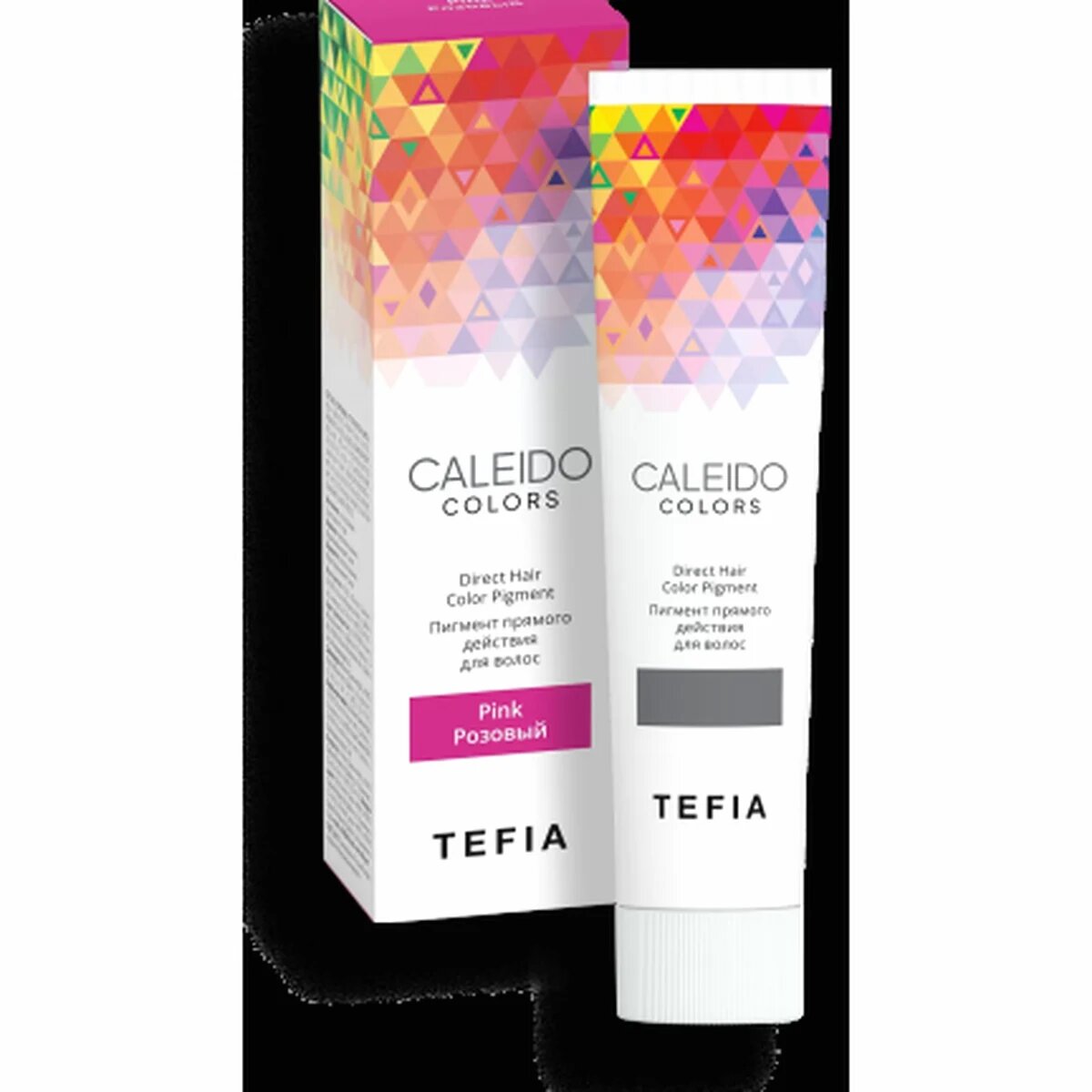 Tefia, Пигмент прямого действия для волос Розовый CALEIDO, 100 мл