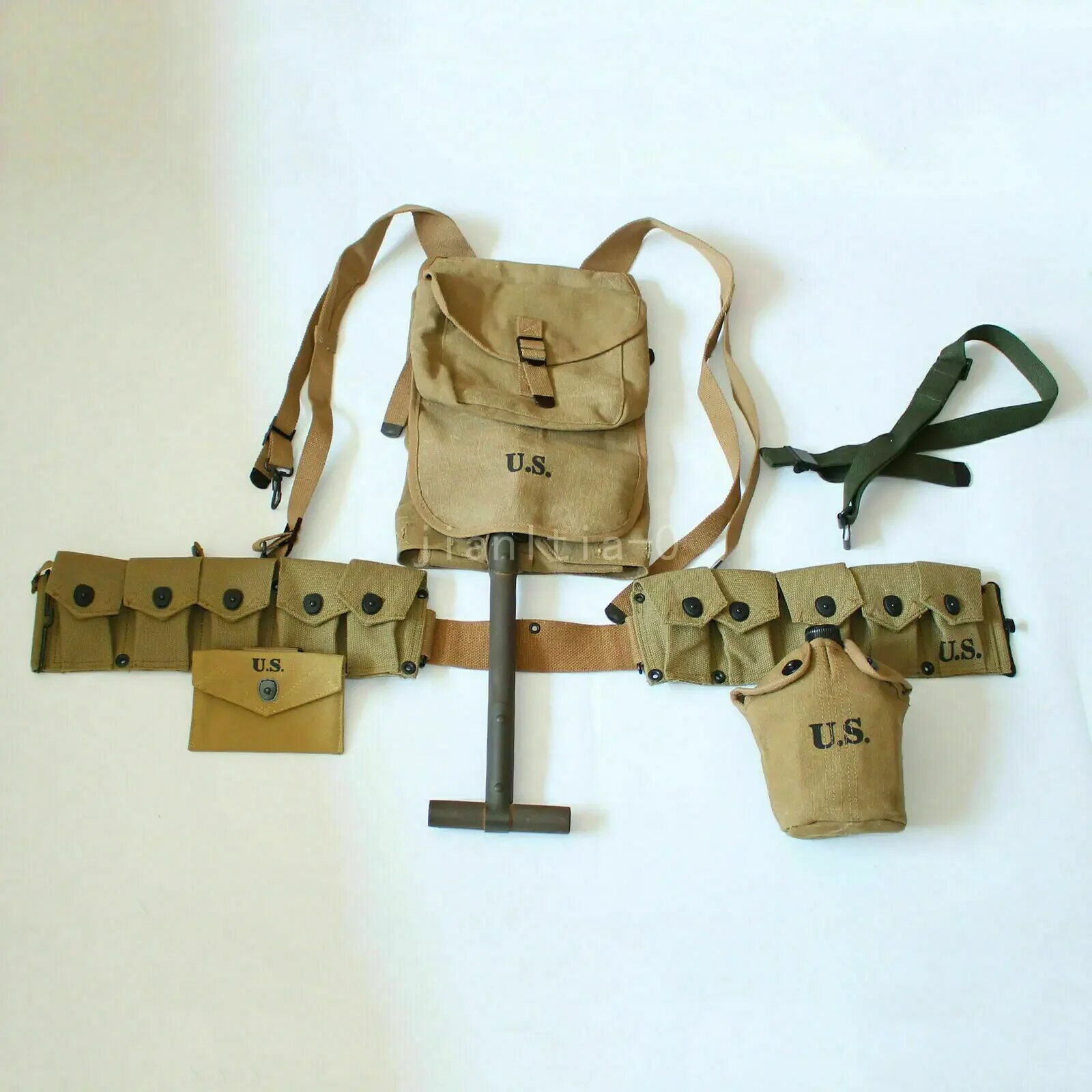 Военная реконструкция, комплект снаряжения солдат США, 1928 года