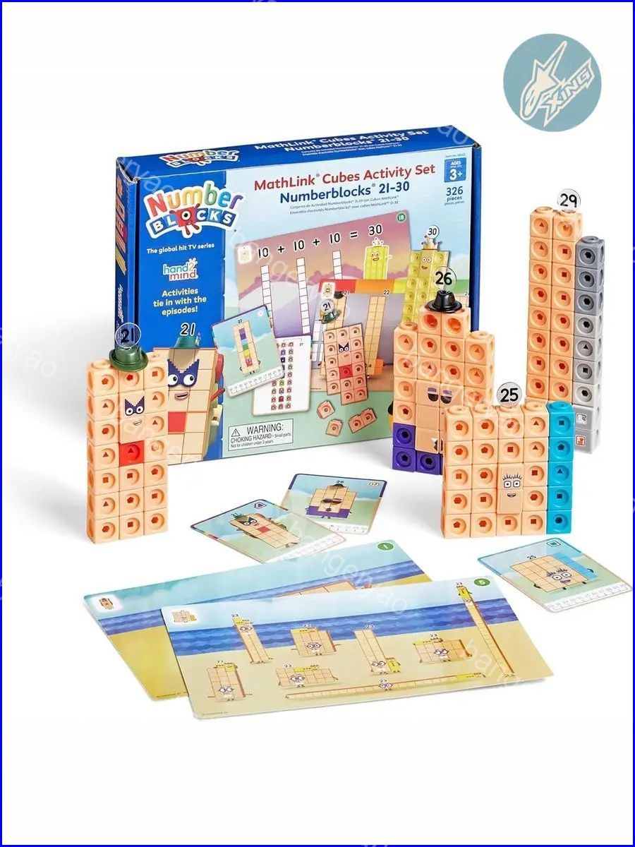 Numberblocks набор Намберблокс 21-30 Learning Resources, Великобритания