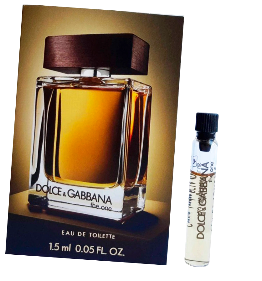 Мужская туалетная вода Дольче Габбана Зе Ван 1.5 мл пробник - D&G The One For Men аромат