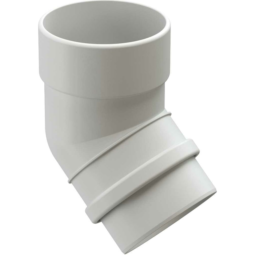Колено DOCKE LUX 45 пломбир PVLA-1044