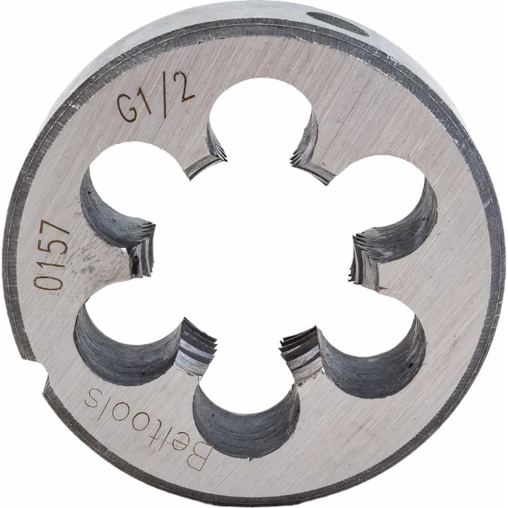Плашка трубная G1/2" 14Н dнар. резьбы=20,955 D=45 мм Beltools ri.130.58