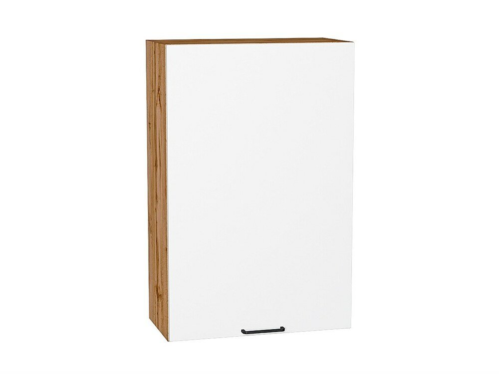 VVT Шкаф верхний с 1-ой дверцей Флэт Дуб Вотан, White In 2S, 920, 600 В*Ш*Г 920*600*318, фасад ЛДСП White In 2S, корпус Дуб Вотан White In 2S