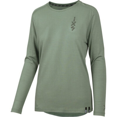 Велоджерси женская IXS Flow Merino LS (Sage, L, 2026 (473-510-4670-170-40))