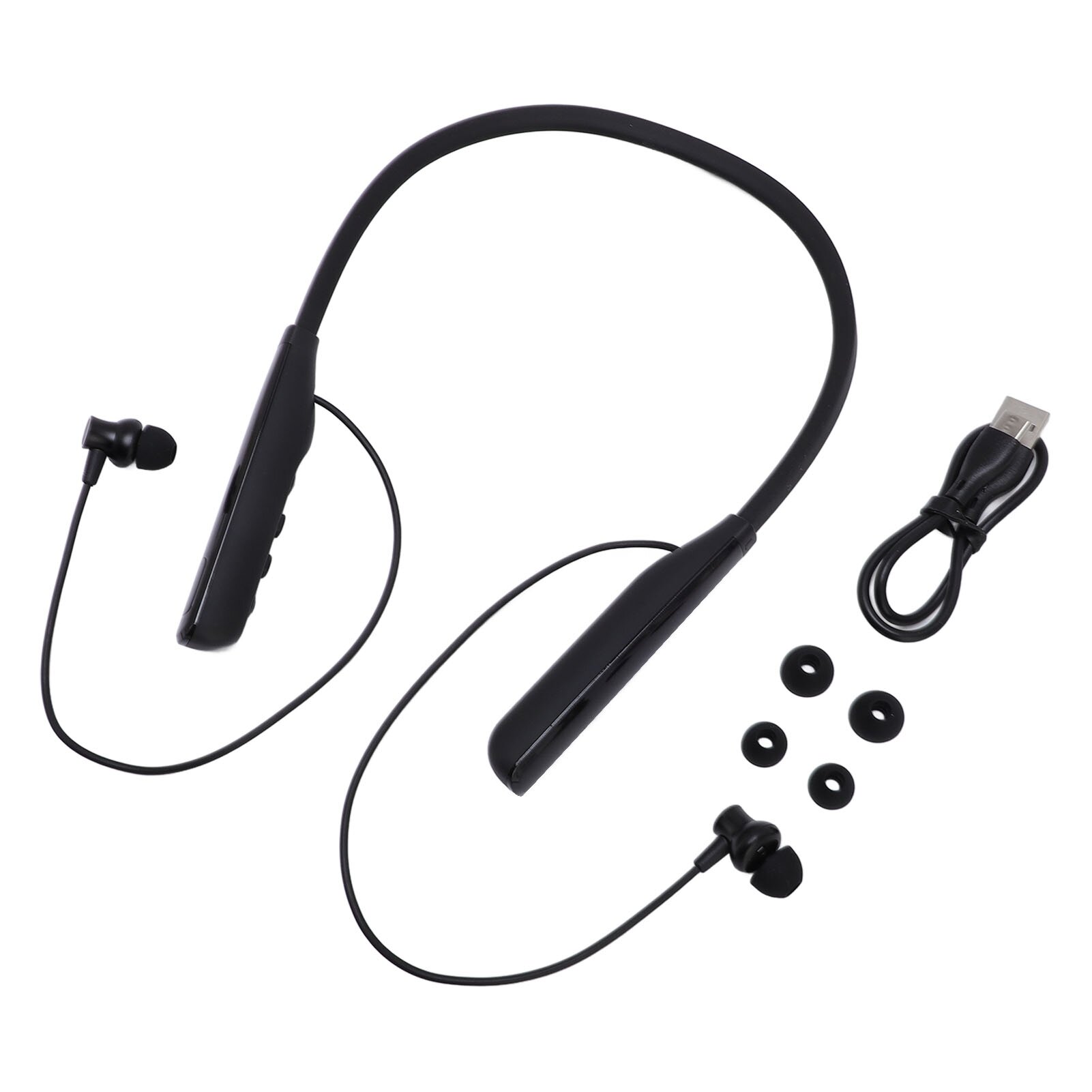 Беспроводные наушники Bluetooth Neckband, 80 часов работы, звук с хорошим балансом, полуналивной дизайн, для спорта