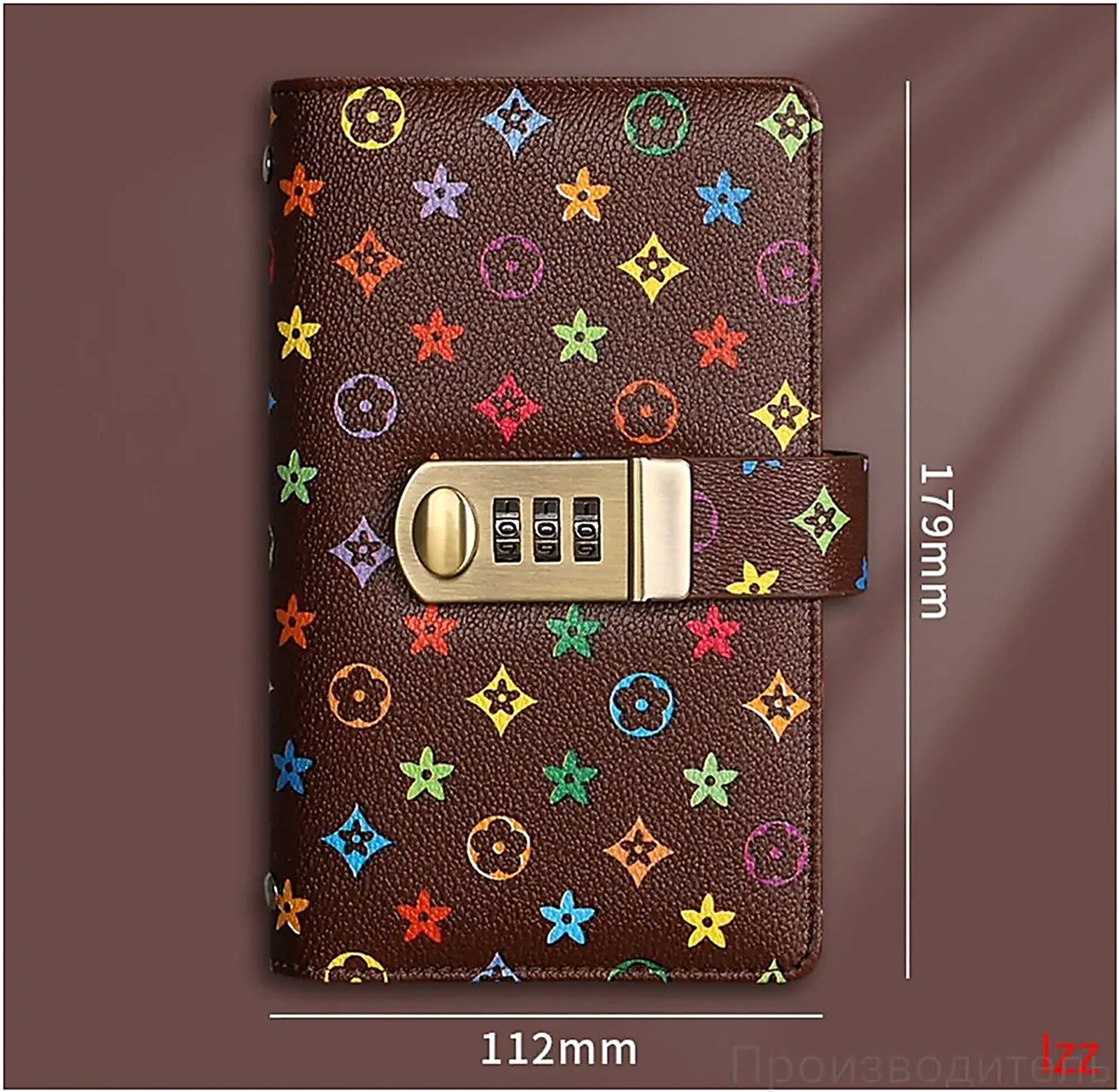 Папка с файлами B6, 1 шт, Коричневый, разноцветный, разноцветный, Китай, Органайзер, папок