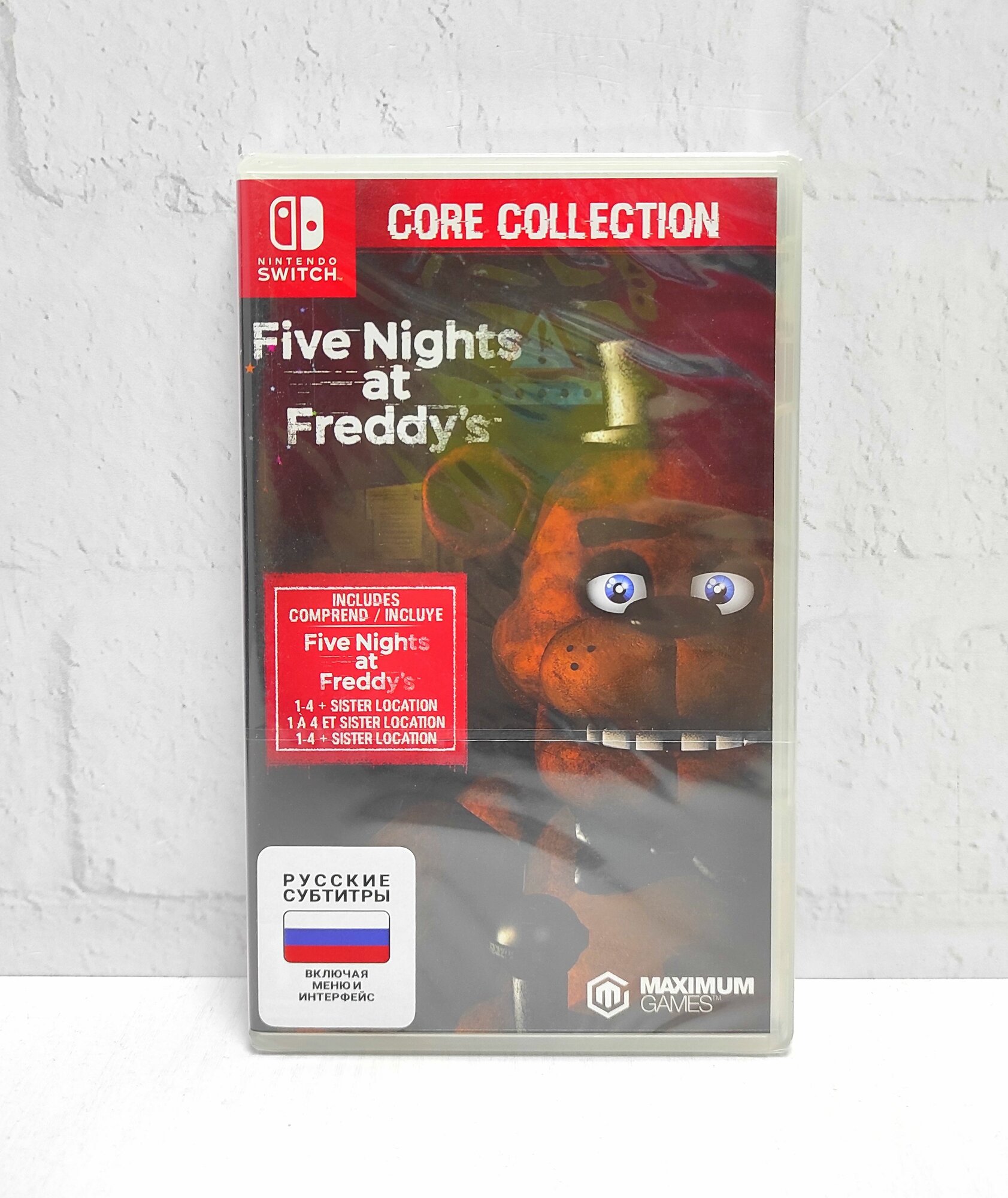 Five Nights at Freddys Core Collection Русские субтитры Видеоигра на картридже Nintendo Switch