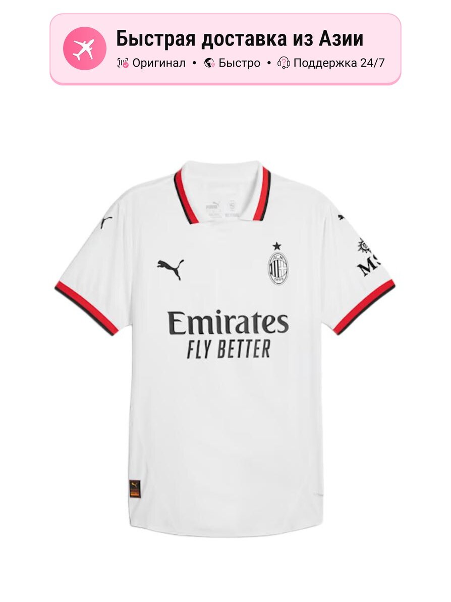 Футболка спортивная PUMA AC Milan 24/25