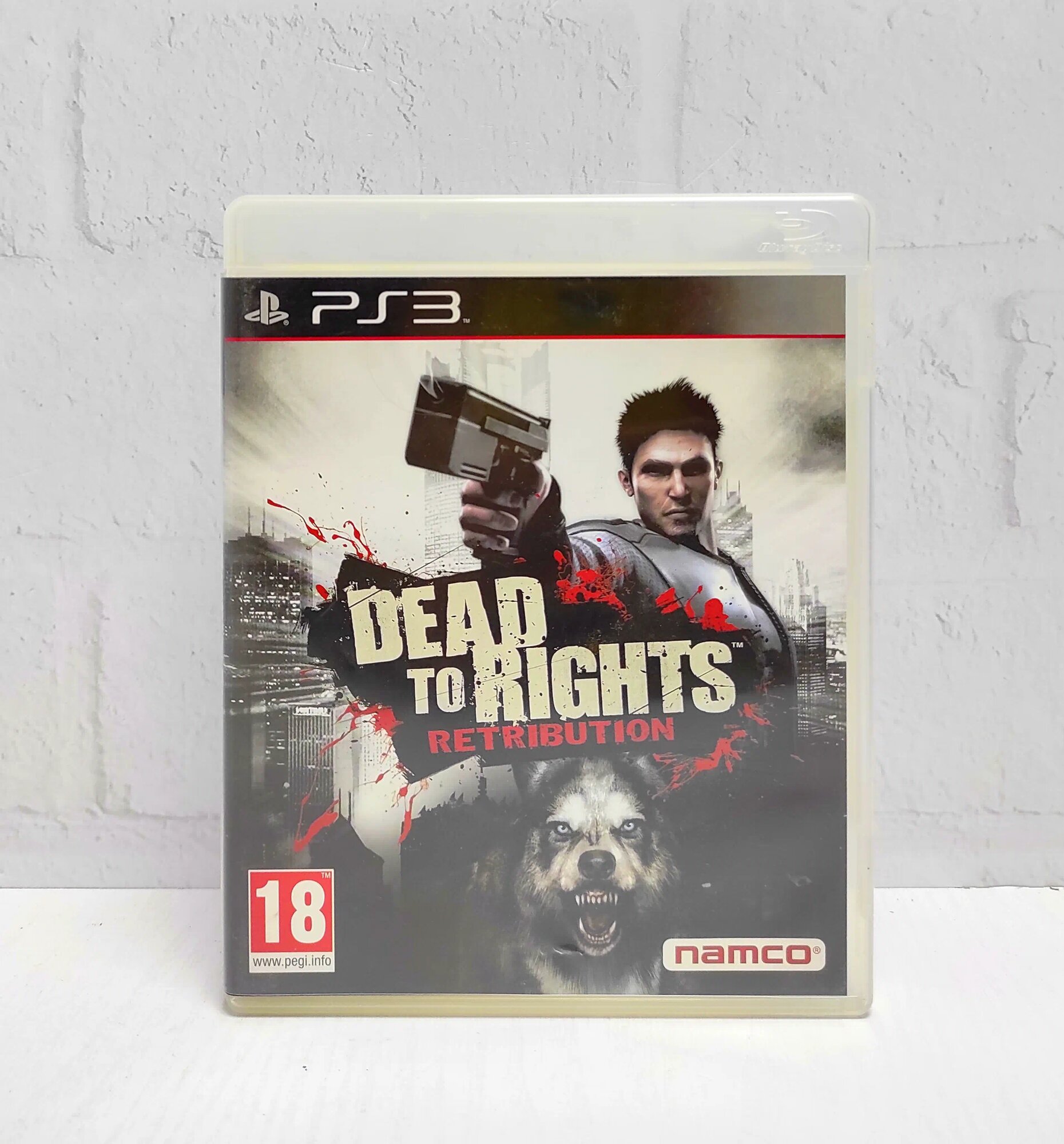 Dead to Rights Retribution Английския язык BLES 00824 Видеоигра на диске PS3. Товар уцененный