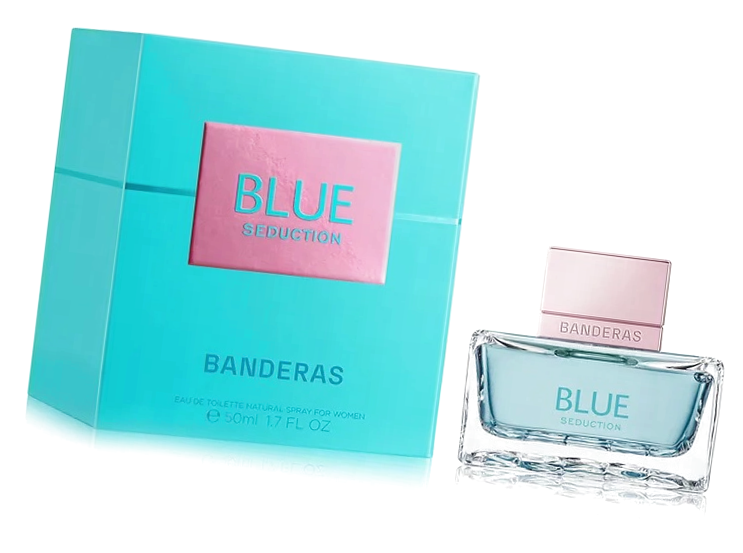 Пробник Antonio Banderas Blue Seduction Women 3 / Туалетная вода Антонио Бандерас Блу Седакшн Вумен миниатюра