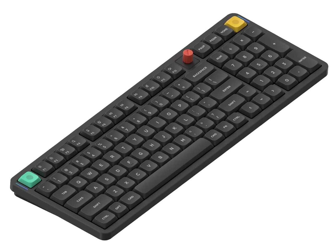 Клавиатура игровая Nuphy AIR100 V3 (AIR100v3-ND-BRN) Brown Nano Switсh RGB BT 5.0 4000 мА*ч Черный