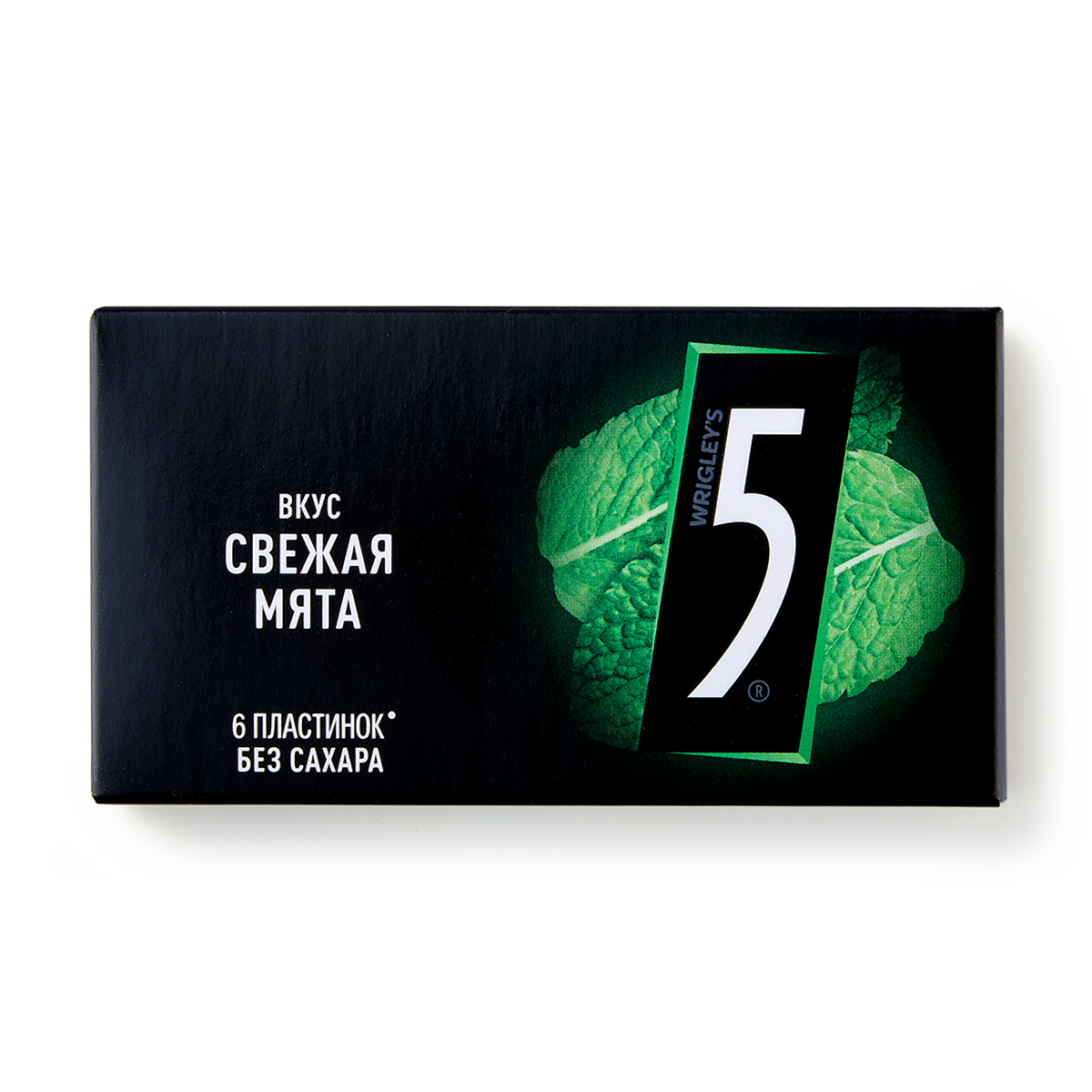 Жевательная резинка Five "Свежая мята", без сахара, 16 грамм